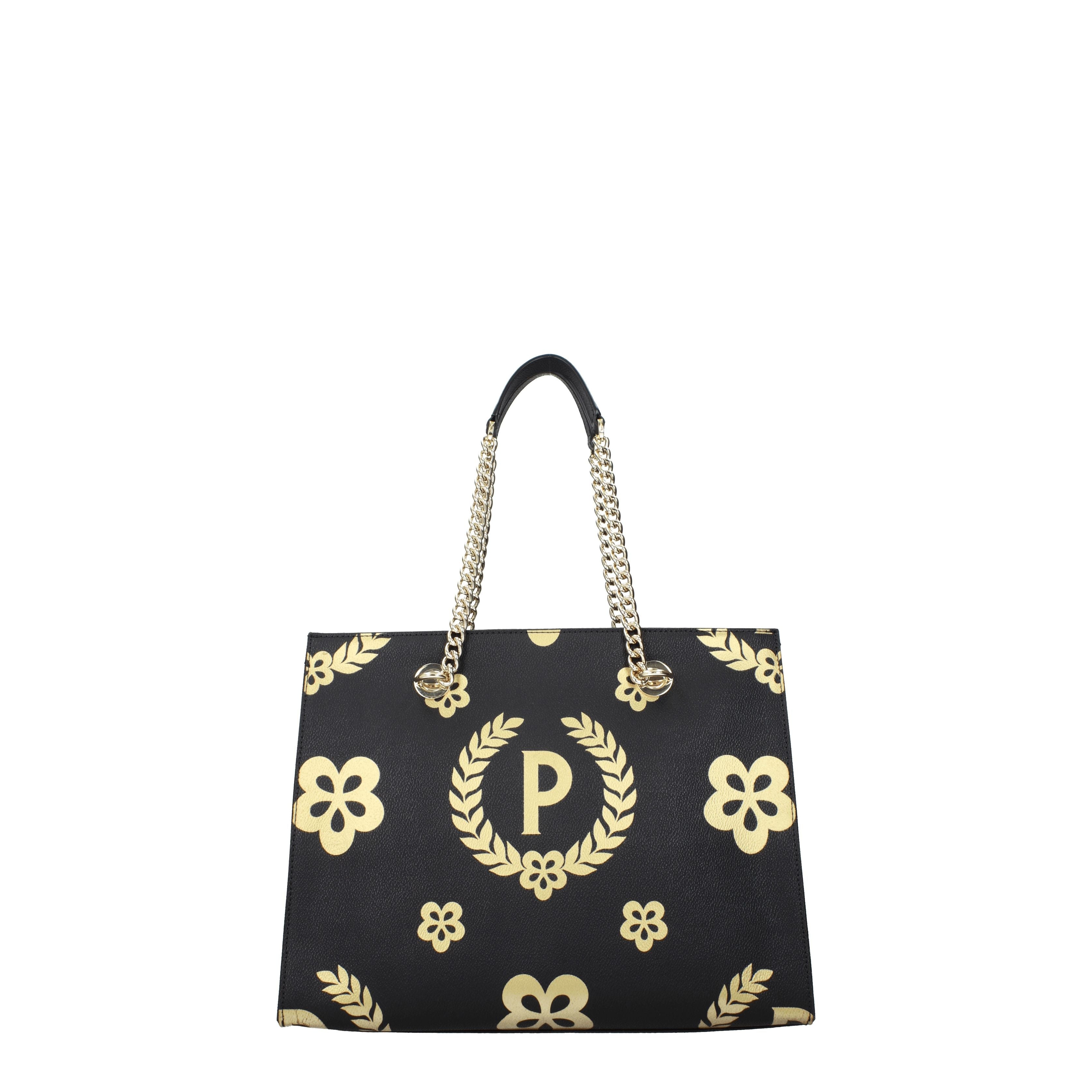 Pollini Shoulder Bags Women PVC Black/Gold | B-Exit – B-Exit top shop ...