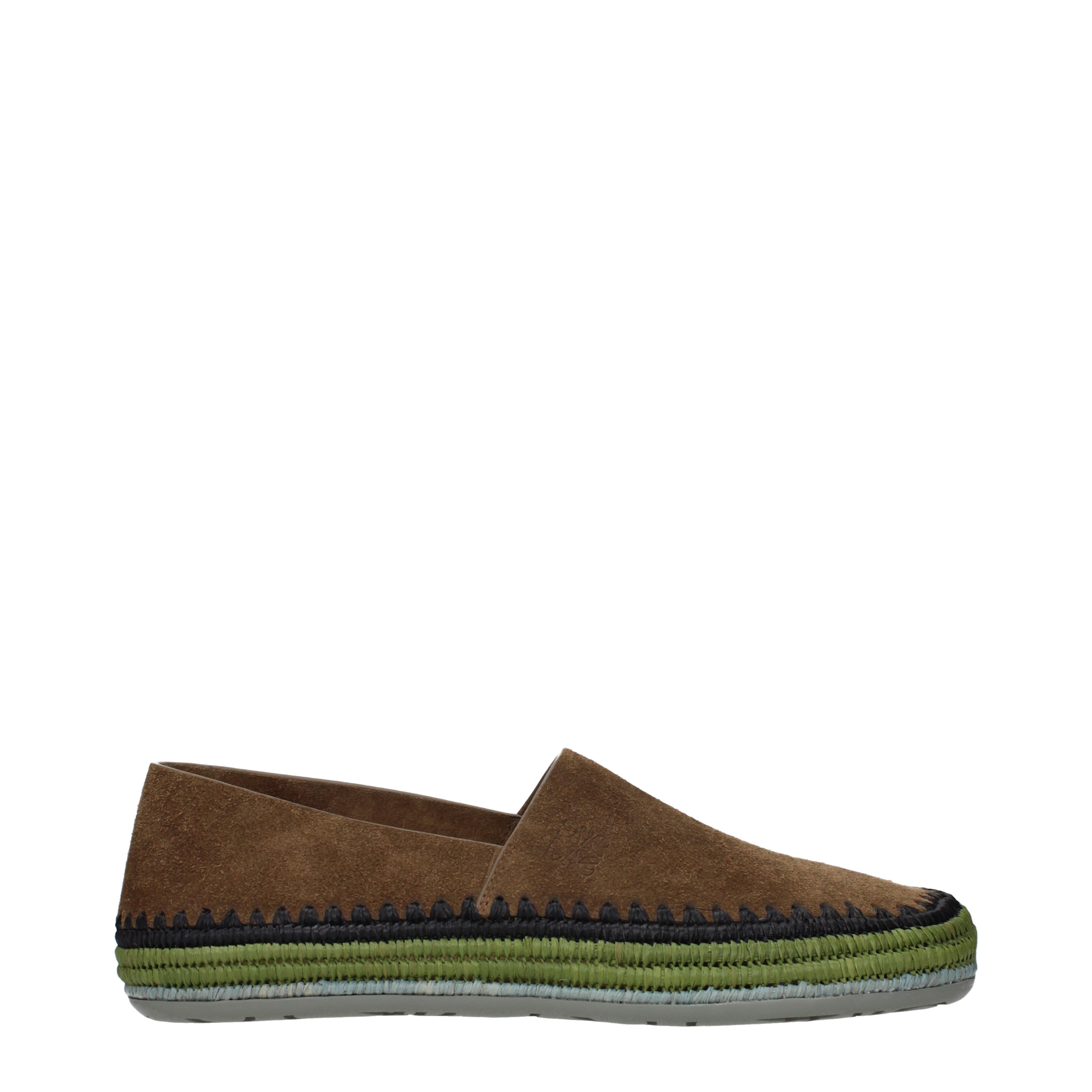 Loewe Slip on Men Suede Brown | B-Exit – B-Exit top shop online