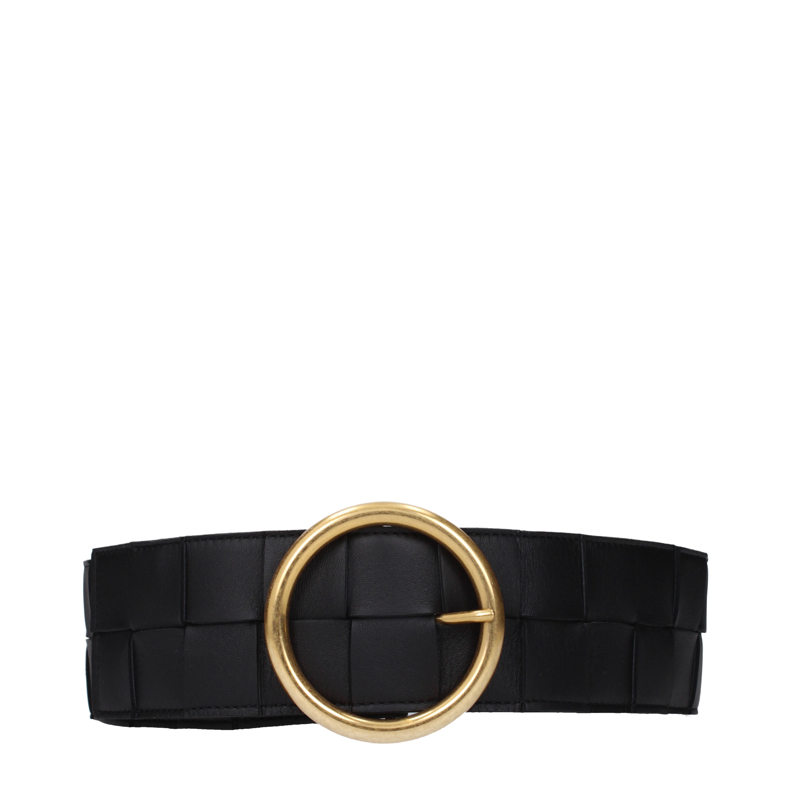 Bottega Veneta Belts Women Leather Black | B-Exit – B-Exit top shop online