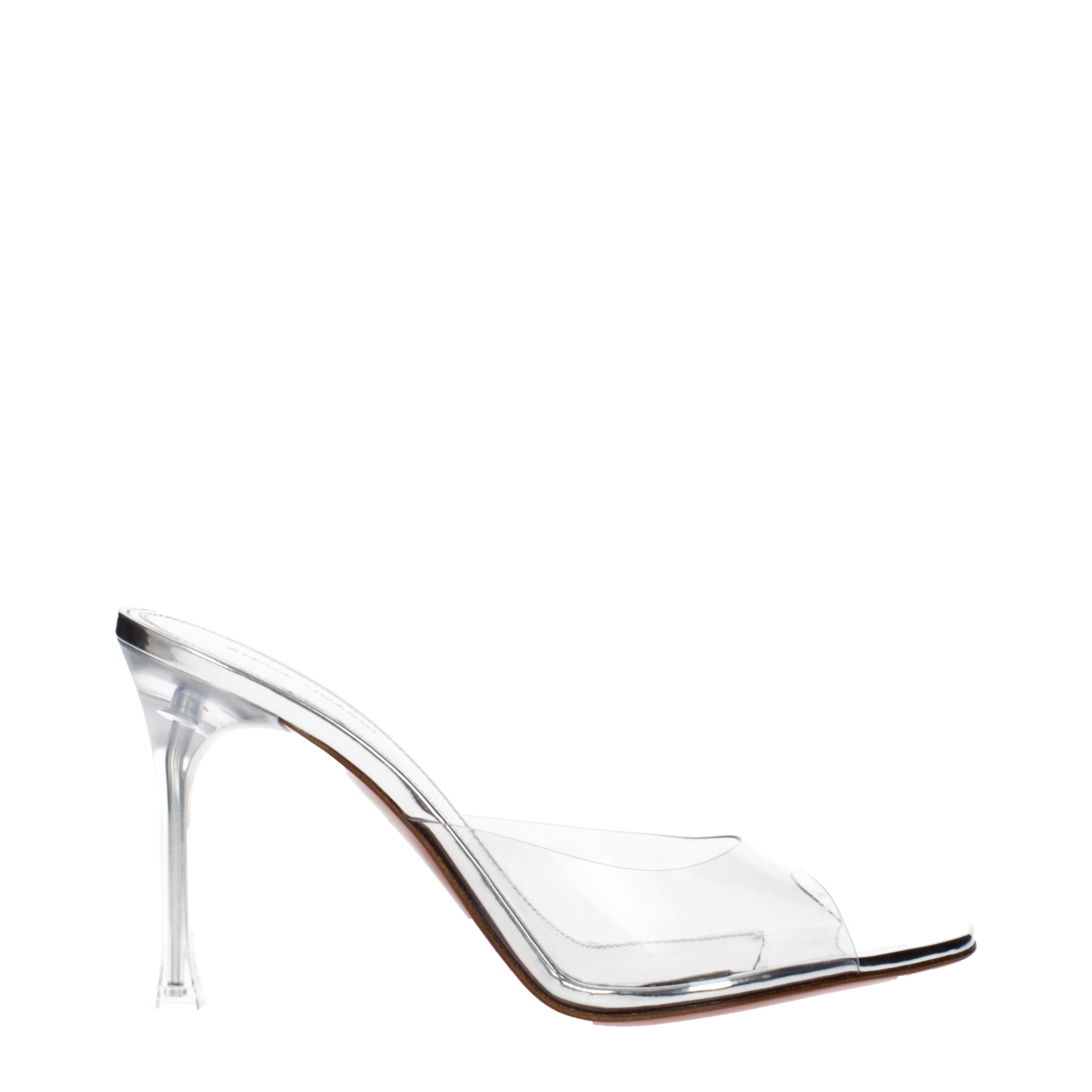 Amina Muaddi Sandals Women PVC Transparent | B-Exit – B-Exit top shop ...
